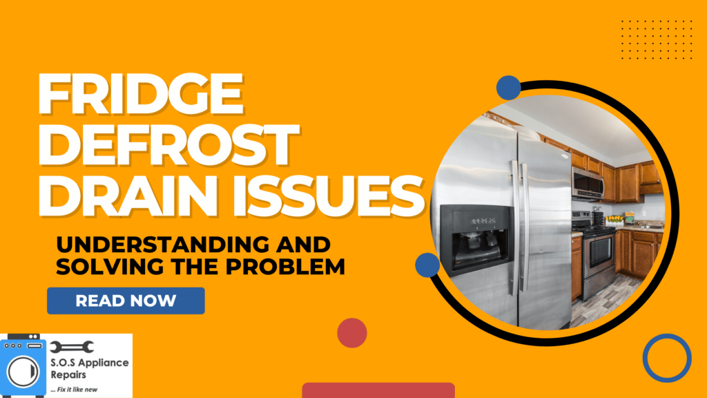 Fridge Defrost Drain Issues: How To Solve It?